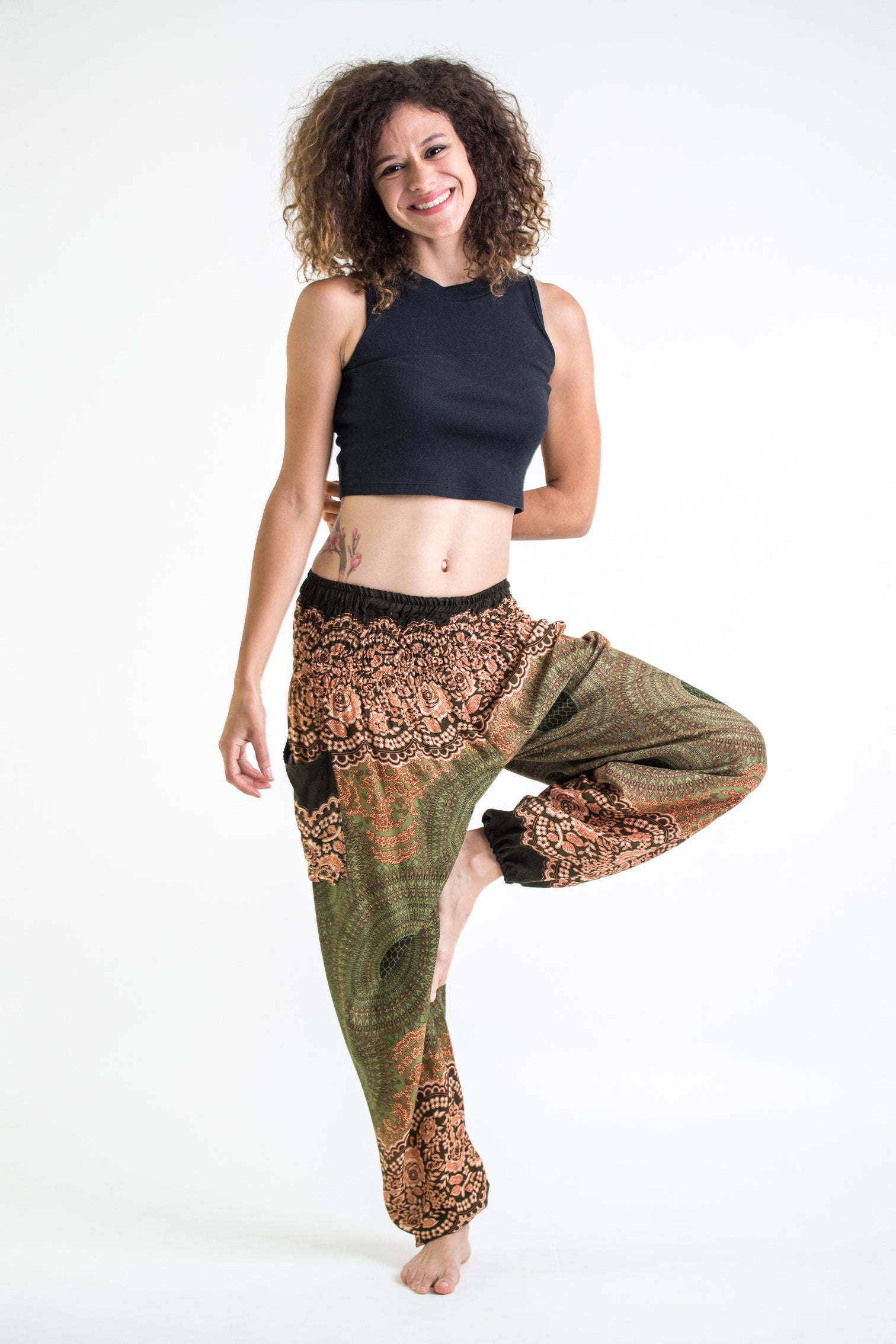High Cut Harem Pants