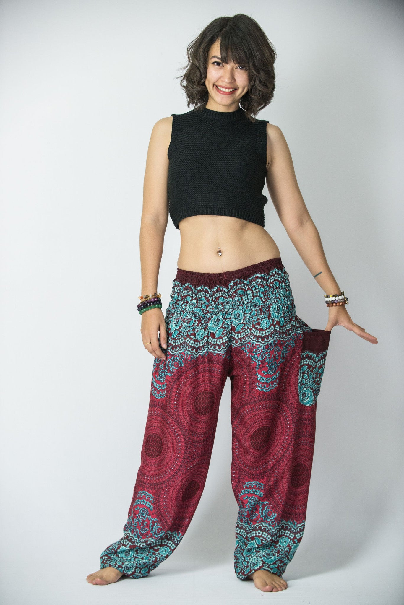 High Cut Harem Pants
