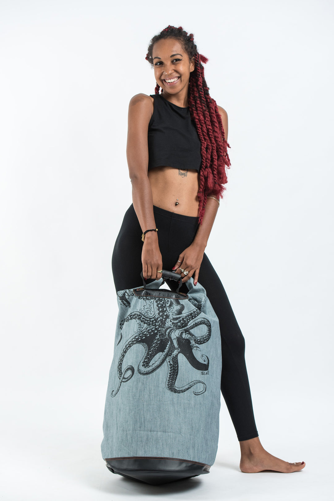 Octopus Denim Gear Backpack – Harem Pants