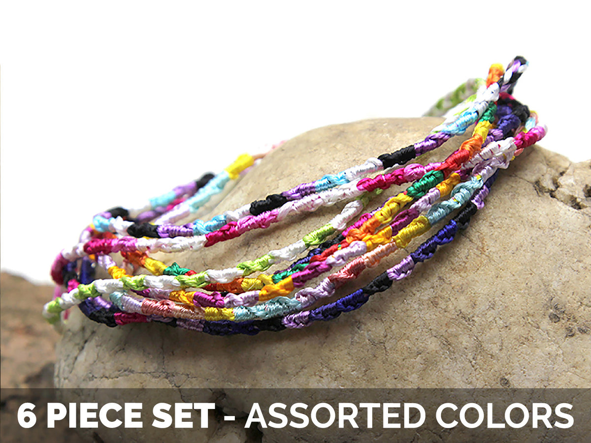 Friendship Woven String Bracelet 6 Pcs. PACK – Harem Pants
